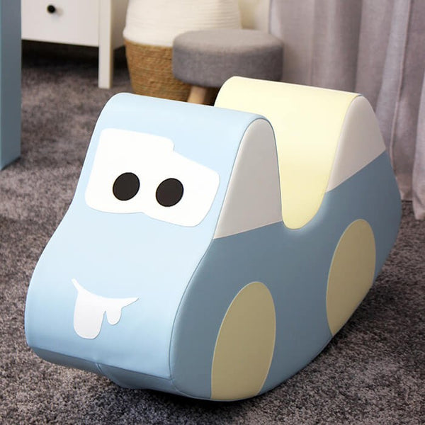 Soft rocking car IGLU - Light blue